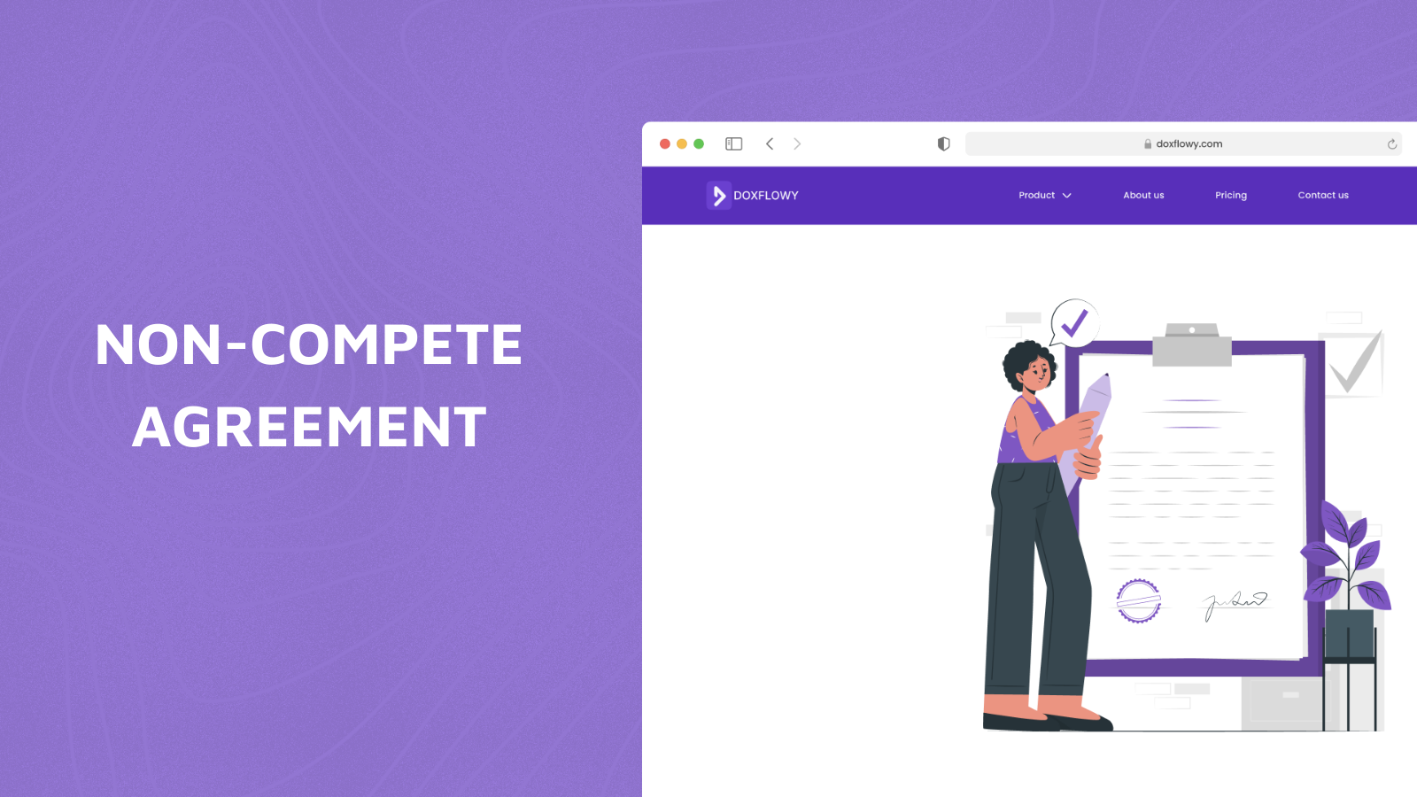 Free Non-Compete Agreement Templates - DoxFlowy