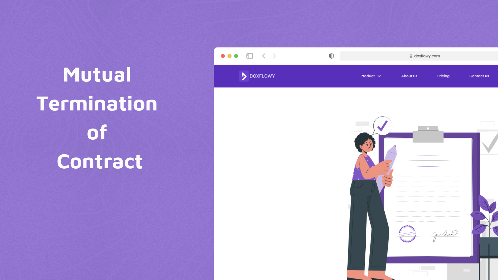 Free Mutual Termination of Contract Template - DoxFlowy